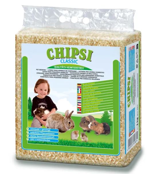 CHIPSI CLASSIC WOOD SHAVING BEDDING 1KG – Pittwater Pets